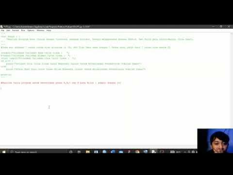 UTS Pemrograman Komputer - Phyton - YouTube