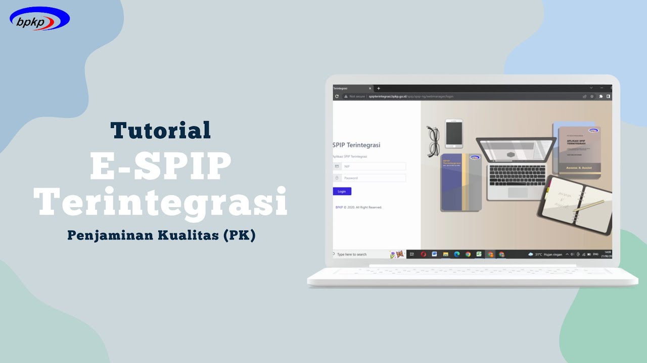 0. Tutorial Penjaminan Kualitas Aplikasi E-SPIP Terintegrasi - Gambaran Umum - YouTube