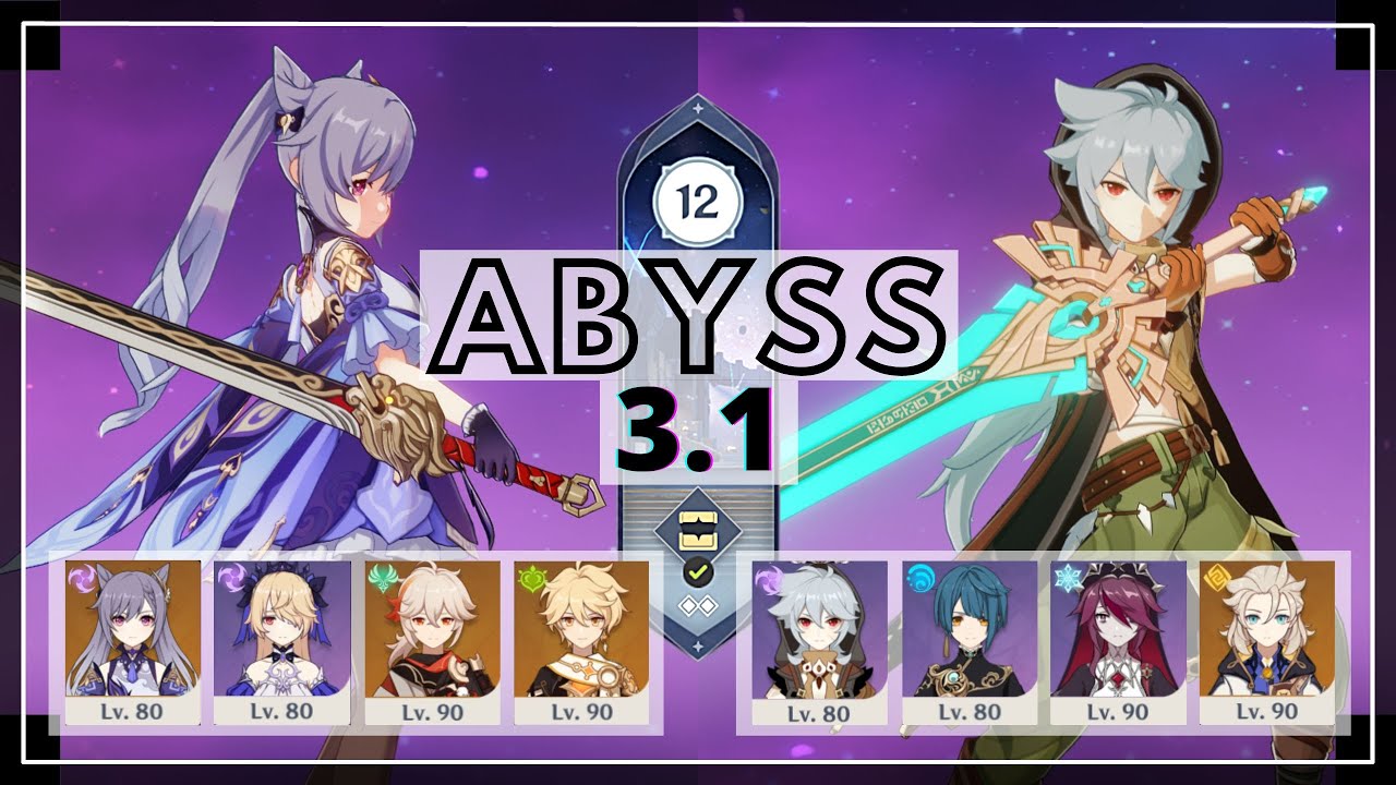 Keqing & Razor | Spiral Abyss 3.1 | Floor 12 【Genshin Impact】 - YouTube