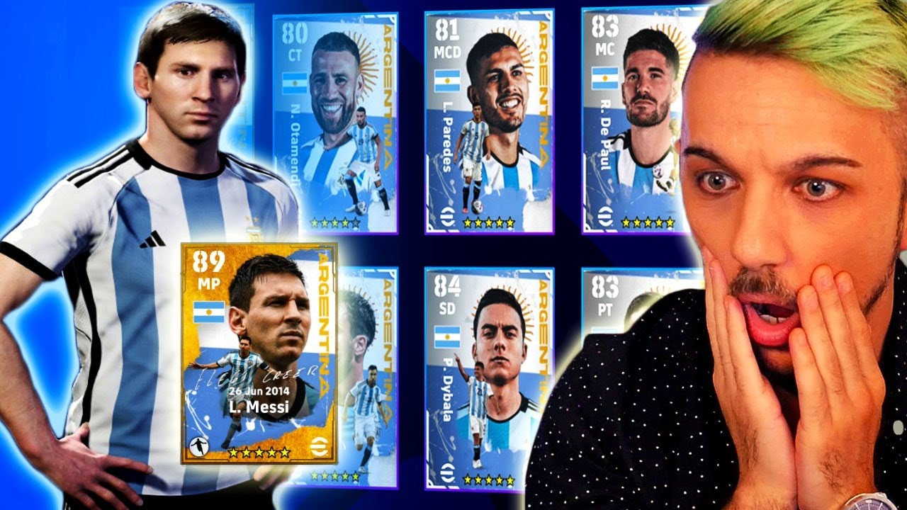 😱 ¡¡COMPRO a MESSI ÉPICO *BIG TIME* del PACK de ARGENTINA!! Efootball ...