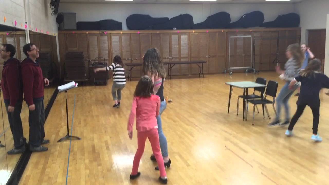 Annie the Musical Dance Rehearsal - Little Girls - YouTube