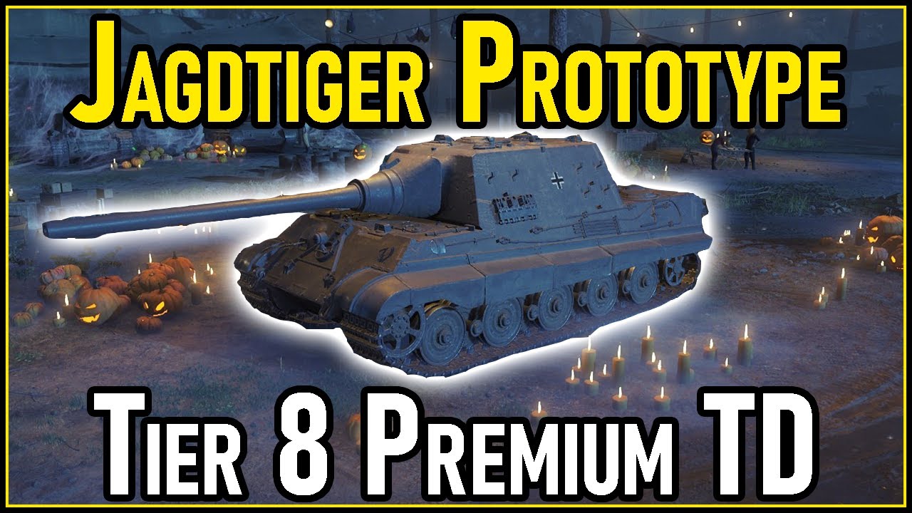 Jagdtiger Prototype | Tier 8 Premium German Tank Destroyer - YouTube