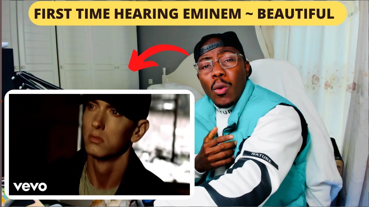 EMINEM ~ BEAUTIFUL | FIRST REACTION | - YouTube
