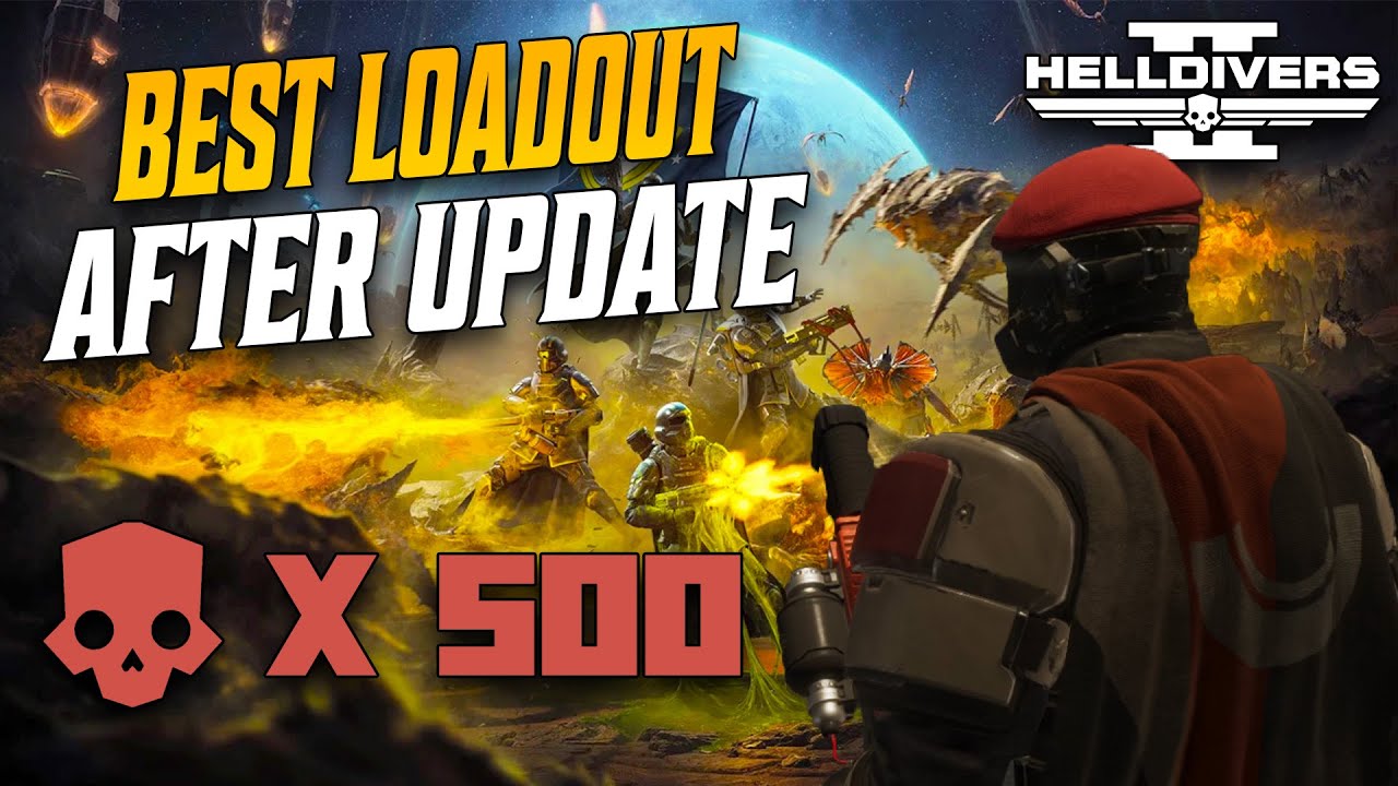 Helldivers 2 - Best Loadout For Bugs After Update - YouTube