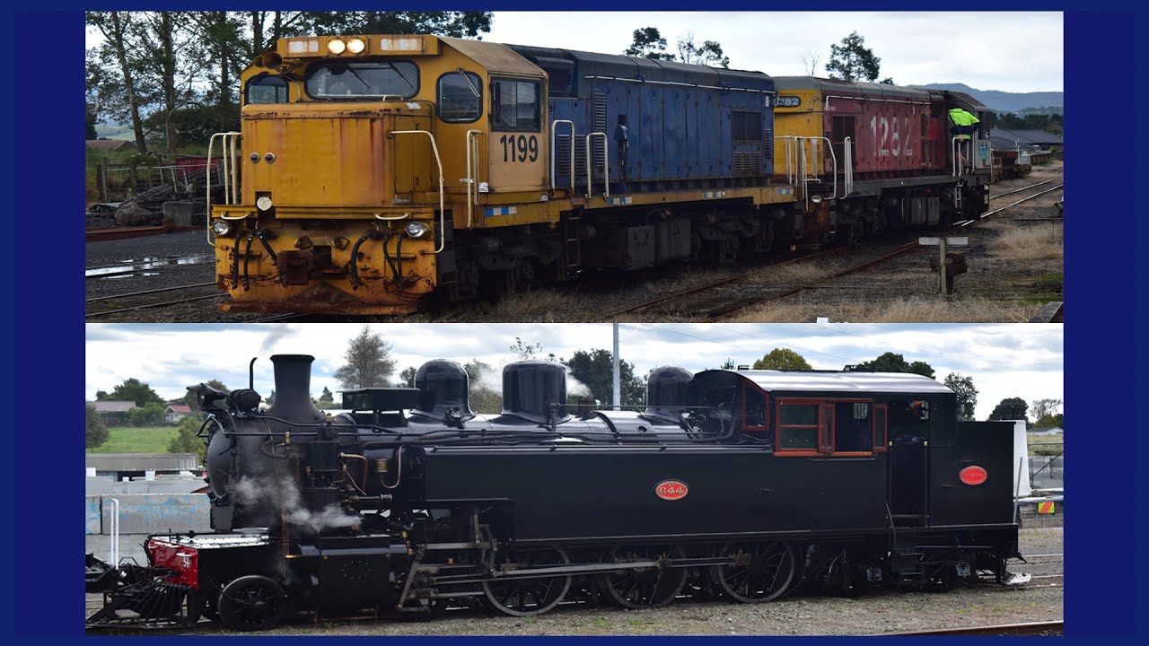 Goldfields DBRs in action + WW 644's Charter to Te Mawhai ~ 15/04/2023 ...