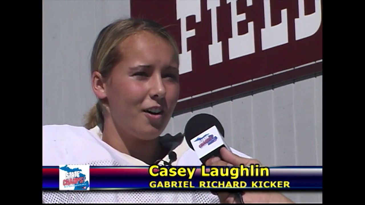 Casey Laughlin - Riverview Gabriel Richard Female Kicker Story in 2002 ...