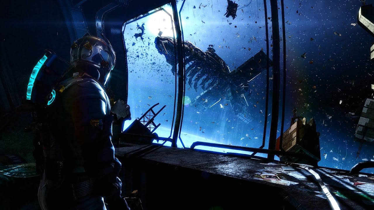Dead Space 3 | CMS Roanoke, Cargo Compartment | Ambience ASMR & Music ...