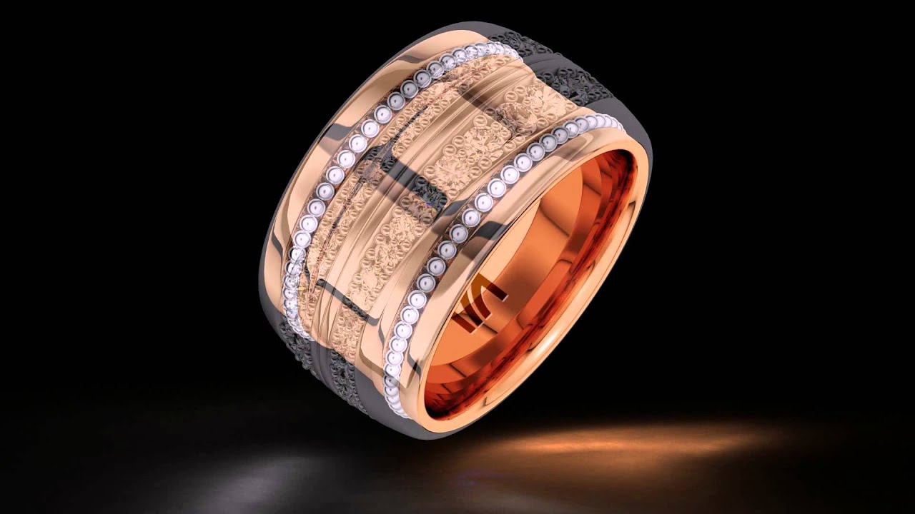 Jewelry High-End Rendering - 3D Ring - Modeling and Animation - YouTube