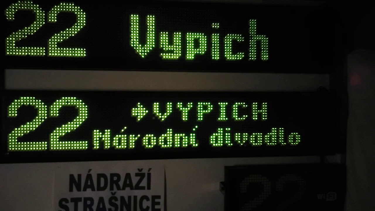 Buse panely #linka 22/13 Praha DPP - YouTube