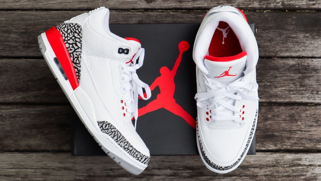 AIR JORDAN 3 RETRO KATRINA (HALL OF FAME) | unboxing - overview & on ...