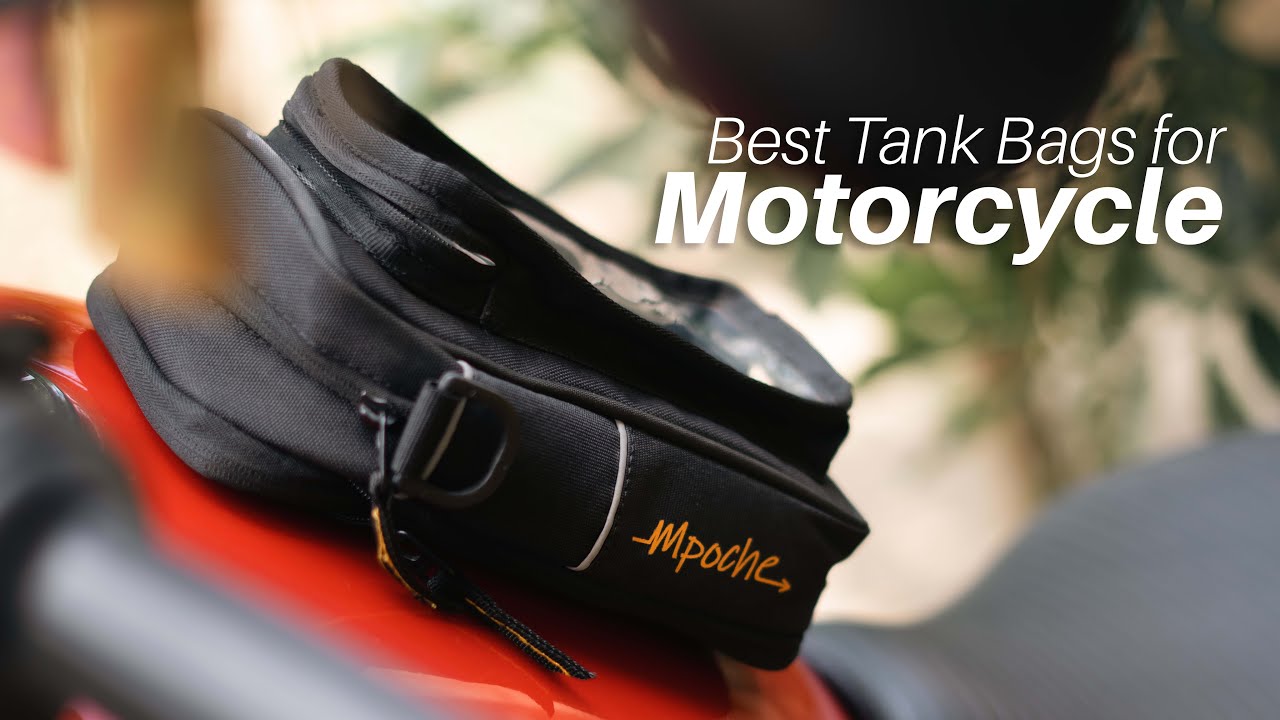 The Best Tank Bags For Your Motorcycle - Mpoche V2 - YouTube