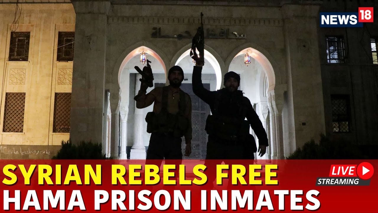 Syria War Live | Syrian Rebels Annexure Hama Prison | Syria Attack ...