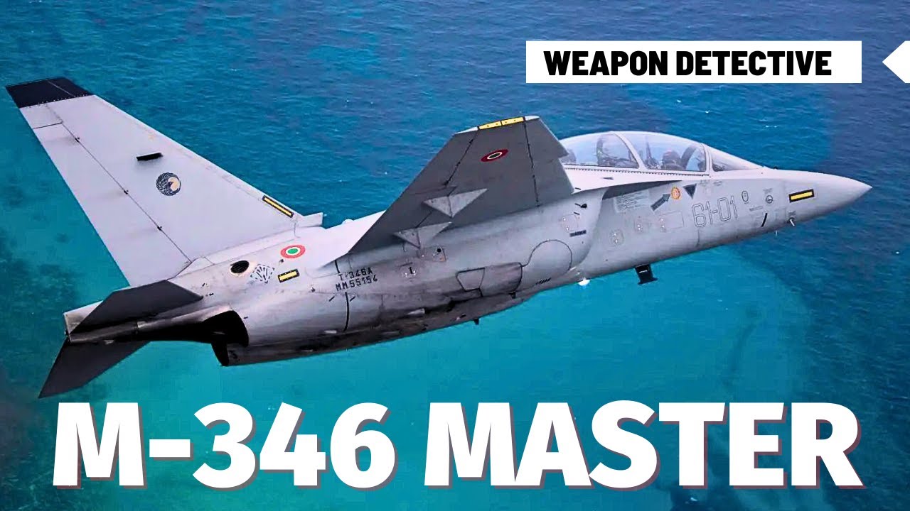 M-346 Master jet trainer and light attack aircraft | Why is it so successful? - YouTube