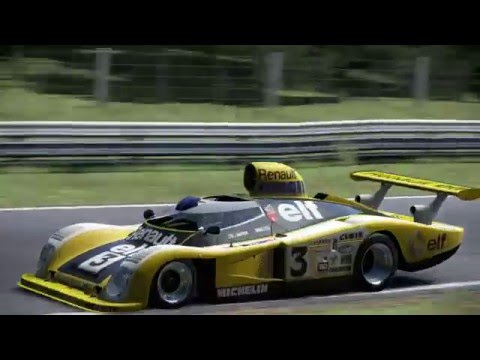 Renault Alpine A442B at Brands Hatch g.p. circuit. - YouTube