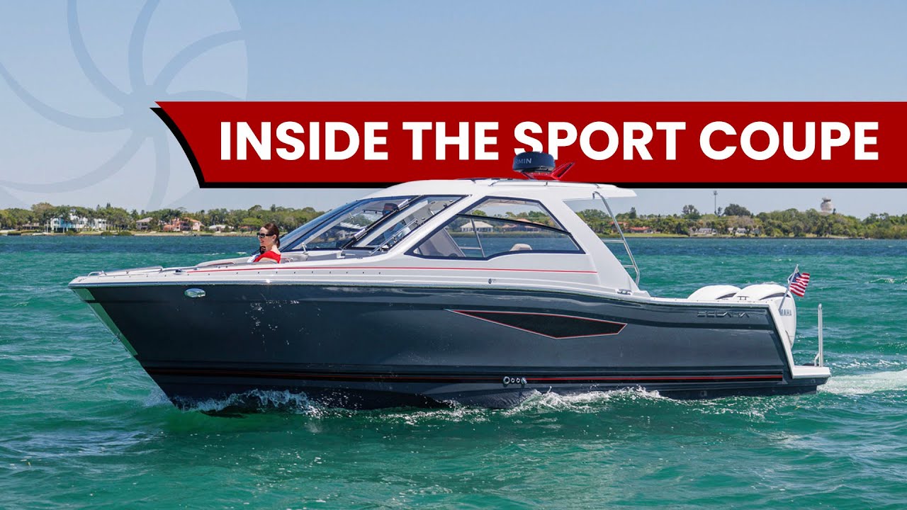 Mega-Yacht Features on a 31' Sport Coupe | Solara S-310 SC Walkthrough ...