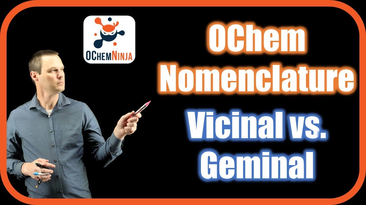 What are Vicinal and Geminal Functional Groups? - YouTube