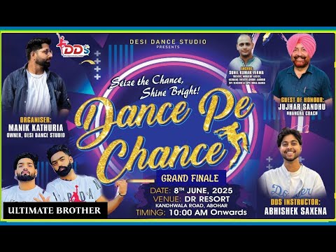 🔴 LIVE 🔴 Seize the chance shine Bright DANCE PE CHANCE Grand finale 8 ...