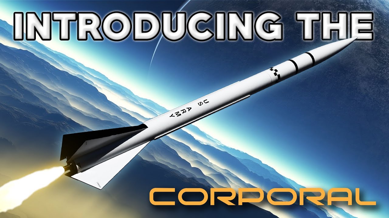 The North Coast Rocketry Corporal model rocket kit - YouTube