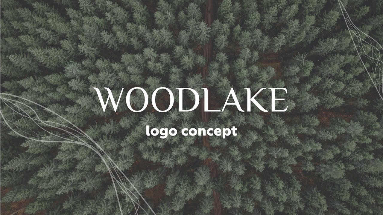 WoodLake - logo concept - YouTube