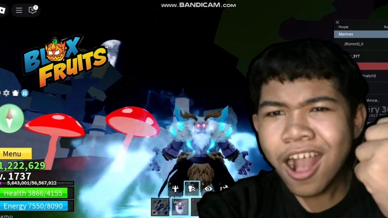 I MASTERED YETI FRUIT in BloxFruits!!! (yeti ️) - YouTube