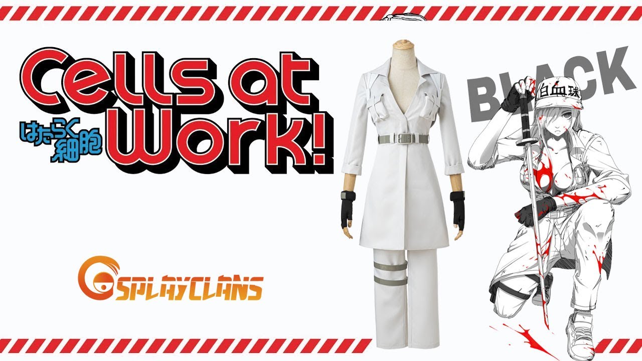 U-1196 White Blood Cells Female Cosplay Costume Display From Cells at ...