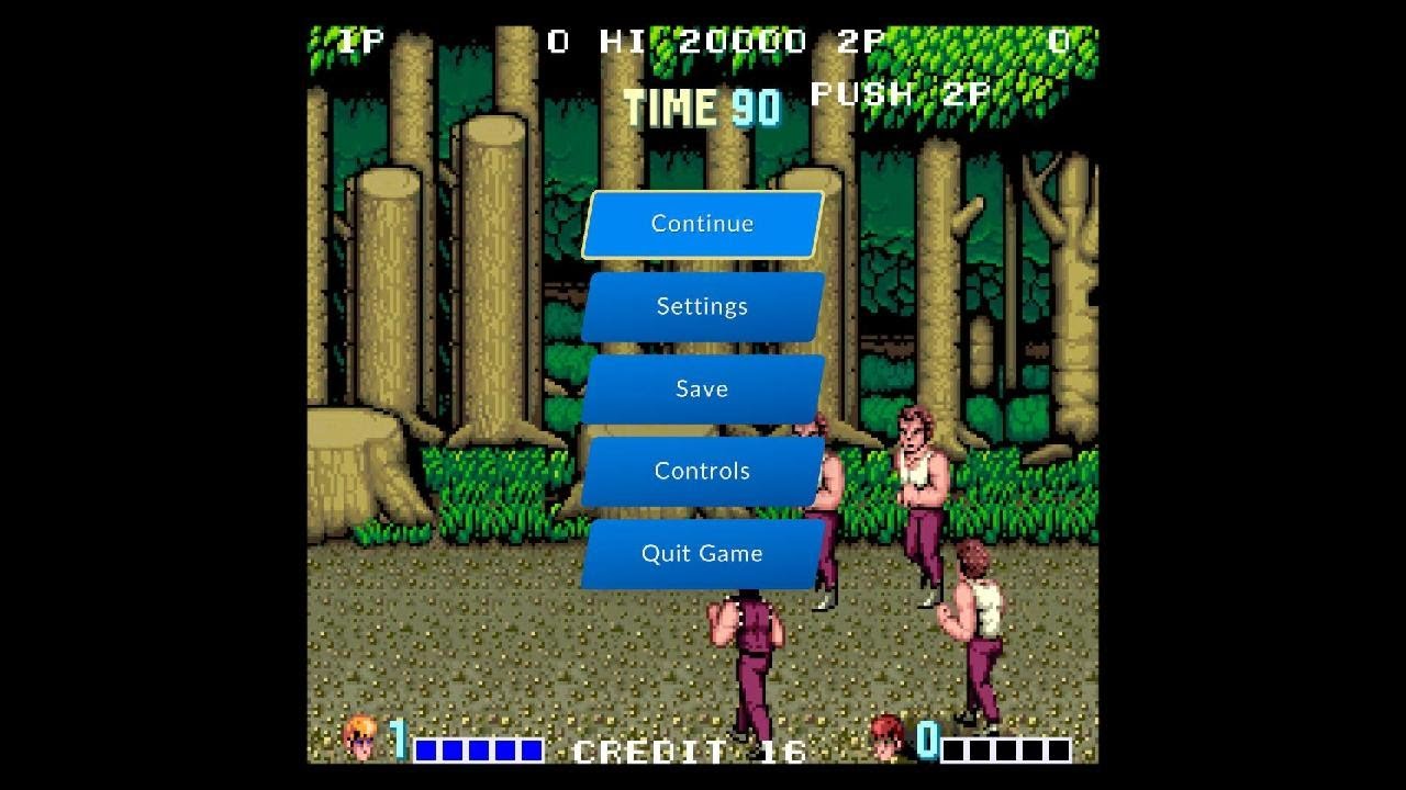 Antstream Arcade double DRAGON Gameplay - YouTube