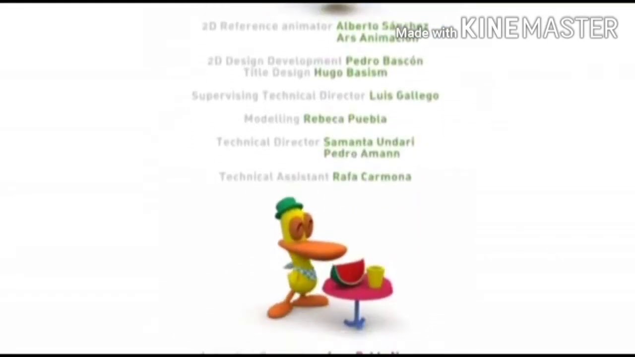 Pocoyo New Ending Credits - YouTube