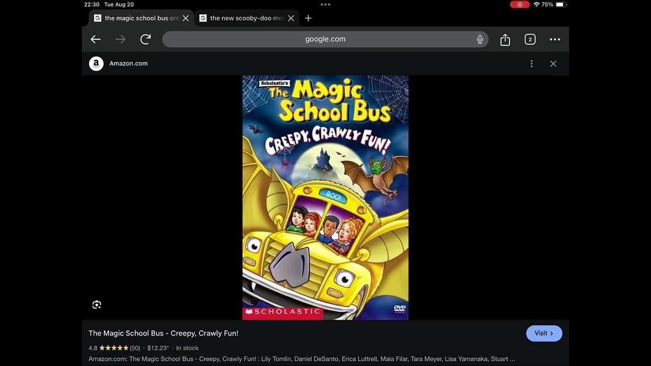 Happy 22nd Anniversary to The Magic School Bus Creepy, Crawly Fun ...