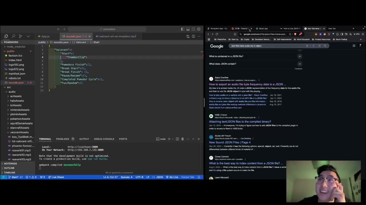 Code with Me - React Pomodoro App (Part 11) - YouTube