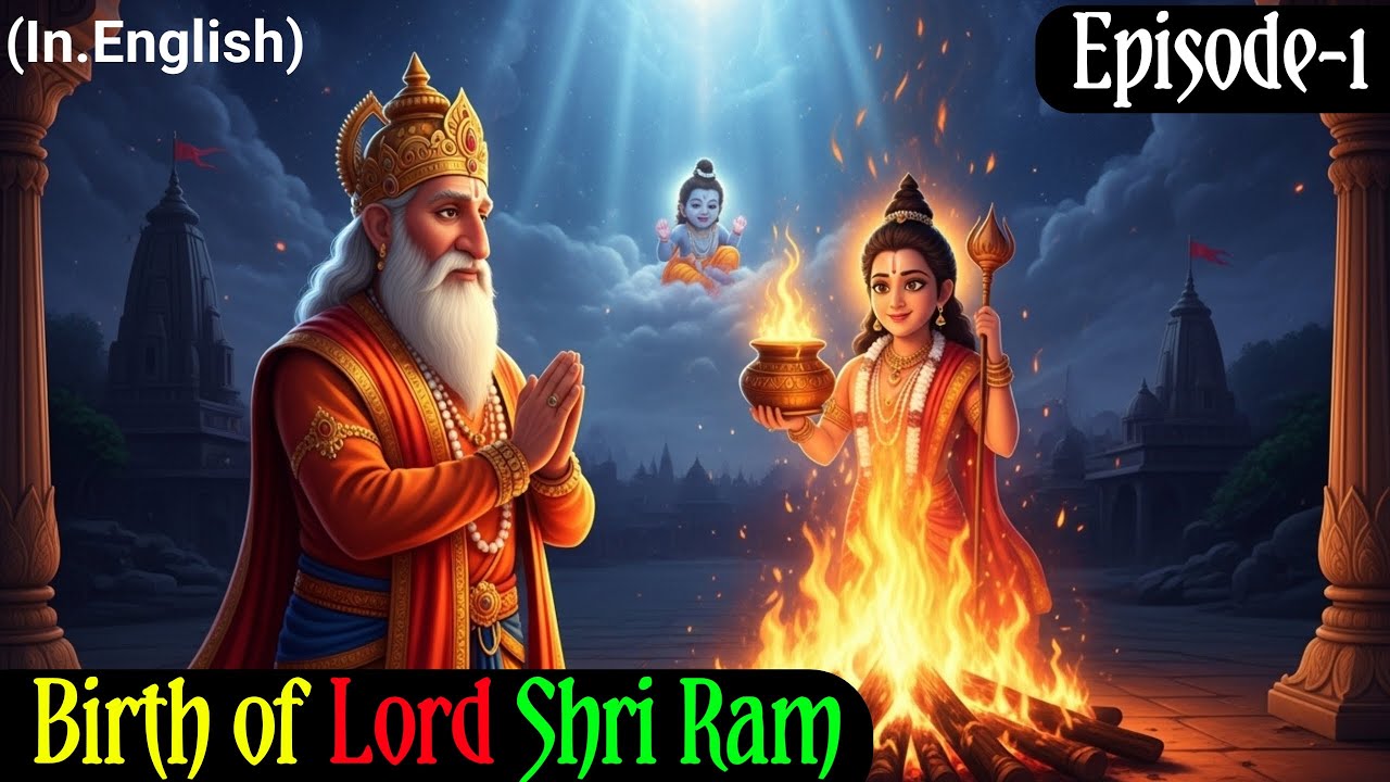 The Birth of Lord Ram | Episode 1 | Epic Indian Mythology | Ramayan ...