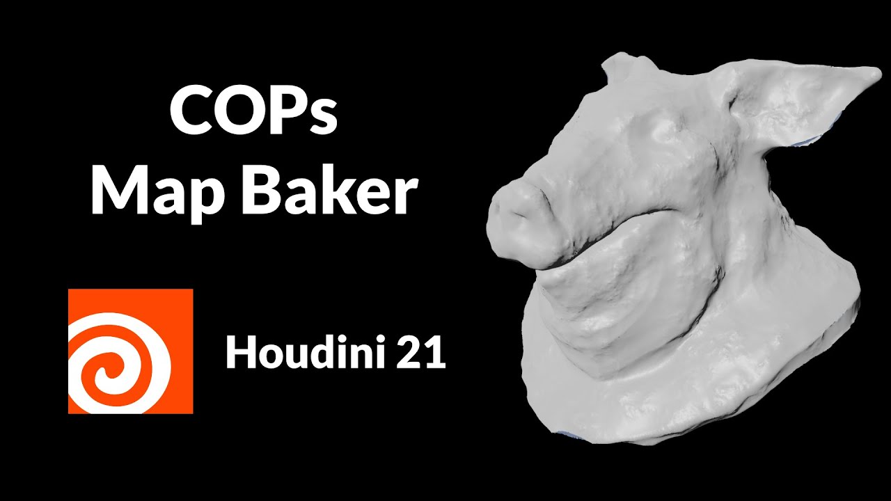 Getting Started with the Maps Baker in Houdini 21 - YouTube