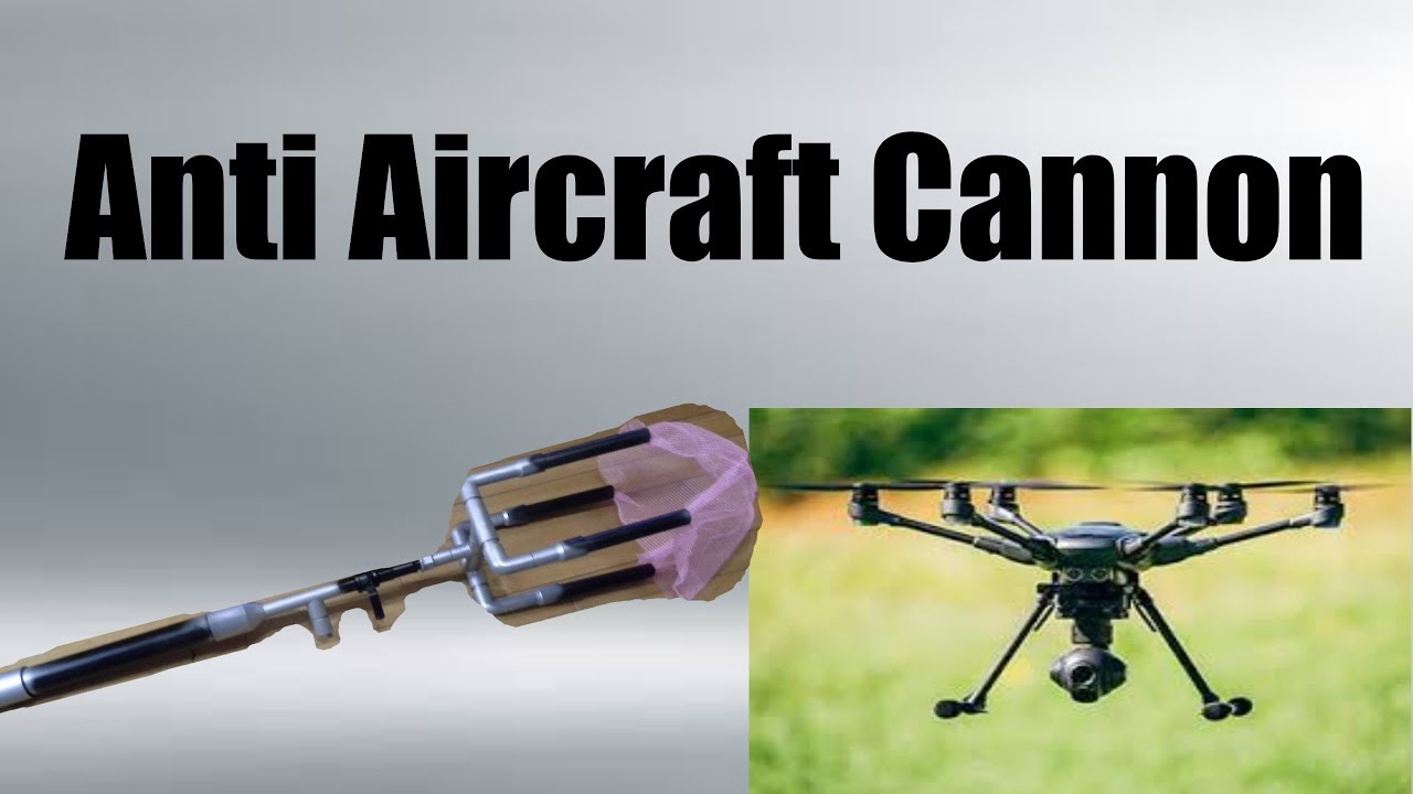 How to catch a flying drone with a gun - Project #16 - YouTube