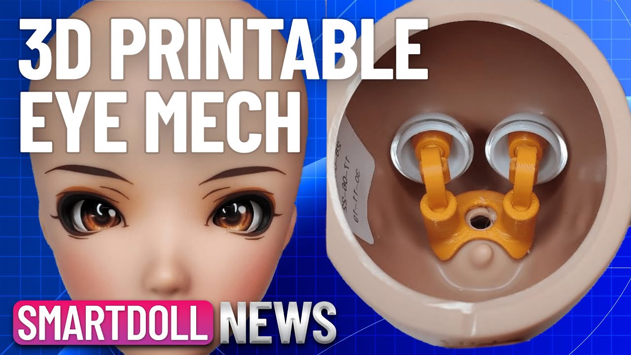 Just what we needed! 3D Printable Smart Doll Eye Mechanics - Smart Doll ...