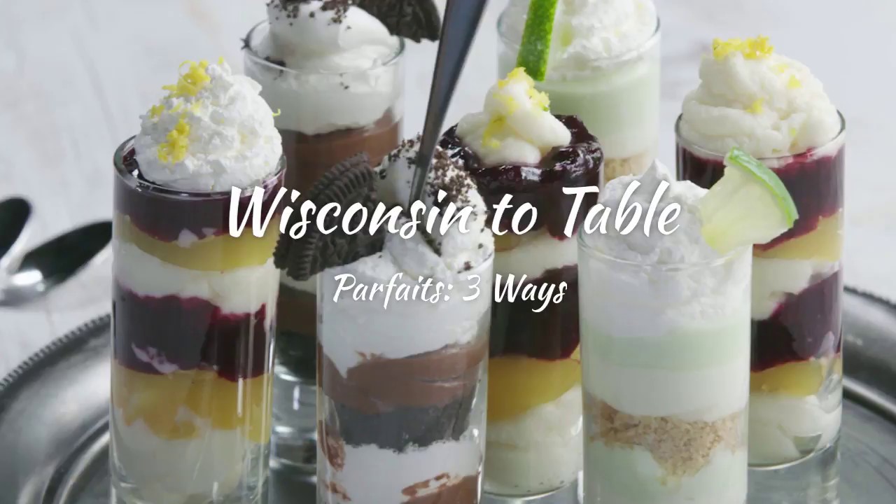 Spring Parfaits Three Ways - YouTube