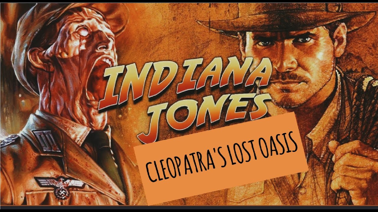 CUSTOM ZOMBIES INDIANA JONES CLEOPATRA'S LOST OASIS RUN THROUGH - YouTube