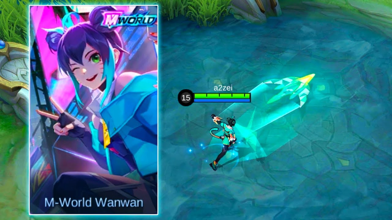 Wan wan M-World Skin Preview | MLBB - YouTube