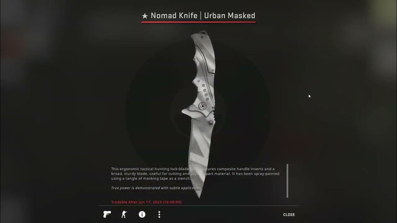 Nomad Knife Unboxing! CSGO - YouTube