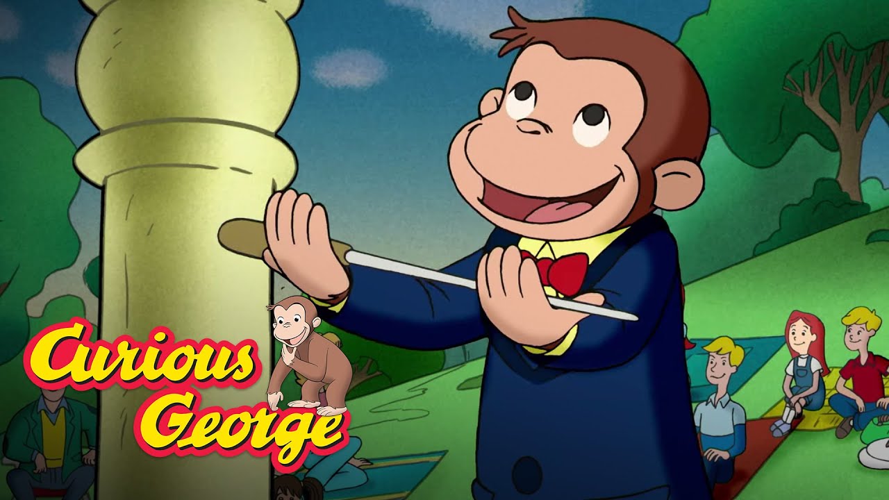Orchestra Conductor 🐵 Curious George 🐵Kids Cartoon 🐵 Kids Movies 🐵 ...