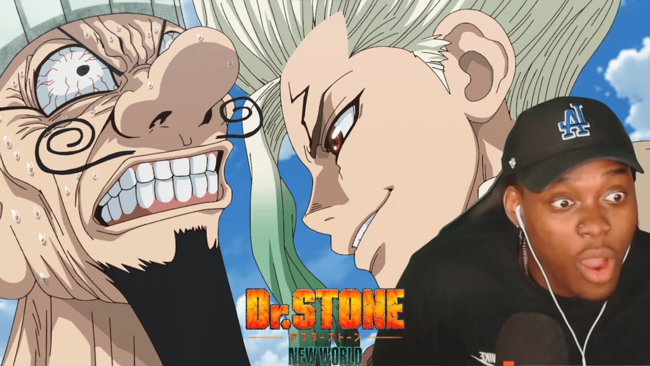 ONE-ON-ONE BOSS FIGHT?! | DR. STONE SEASON 3 EPISODE 18 REACTION ...