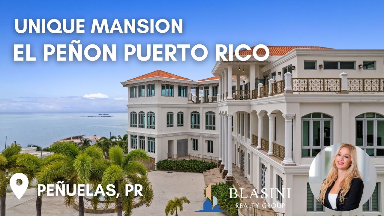 FOR SALE! Amazing Ocean View Mansion in Puerto Rico - Infinity Pool in ...