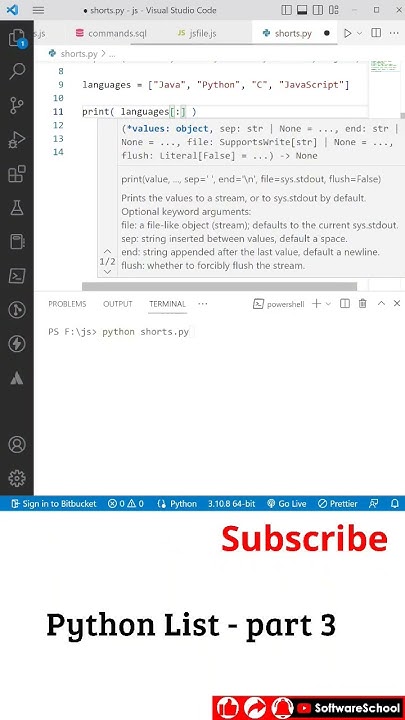 Python In Telugu List Part 3 Python Pythonintelugu Btech Codingintelugu Pythontutorial 