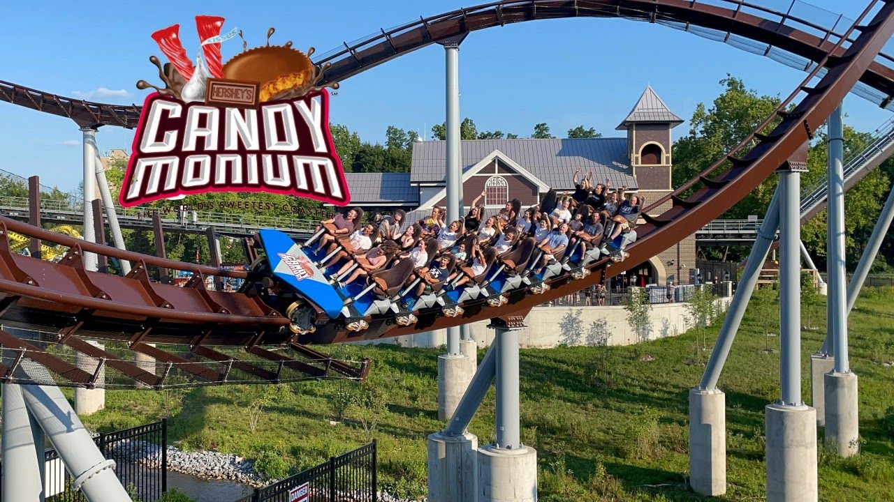 Candymonium Review HersheyPark Best B&M Hyper?? - YouTube