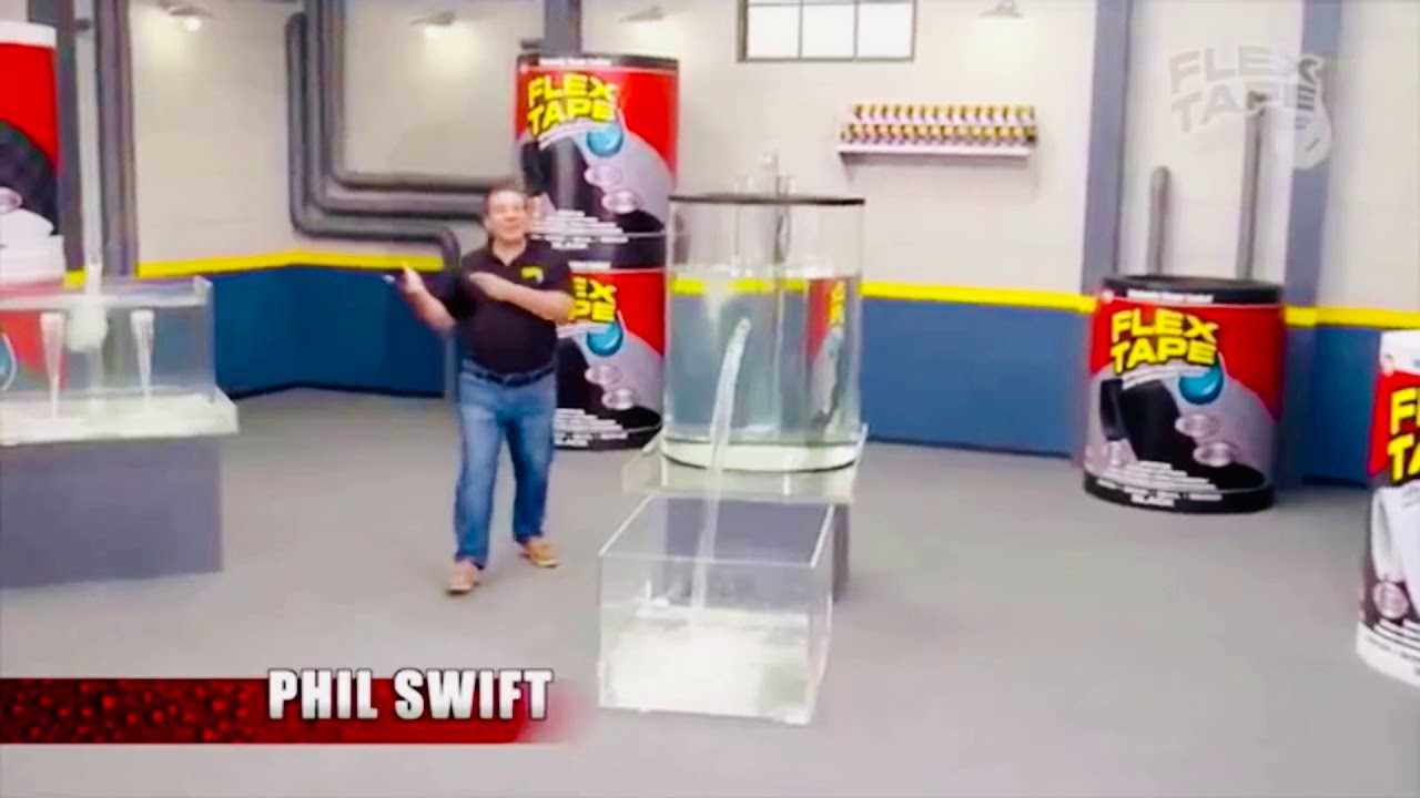 Phil Swift here for flex tape - YouTube