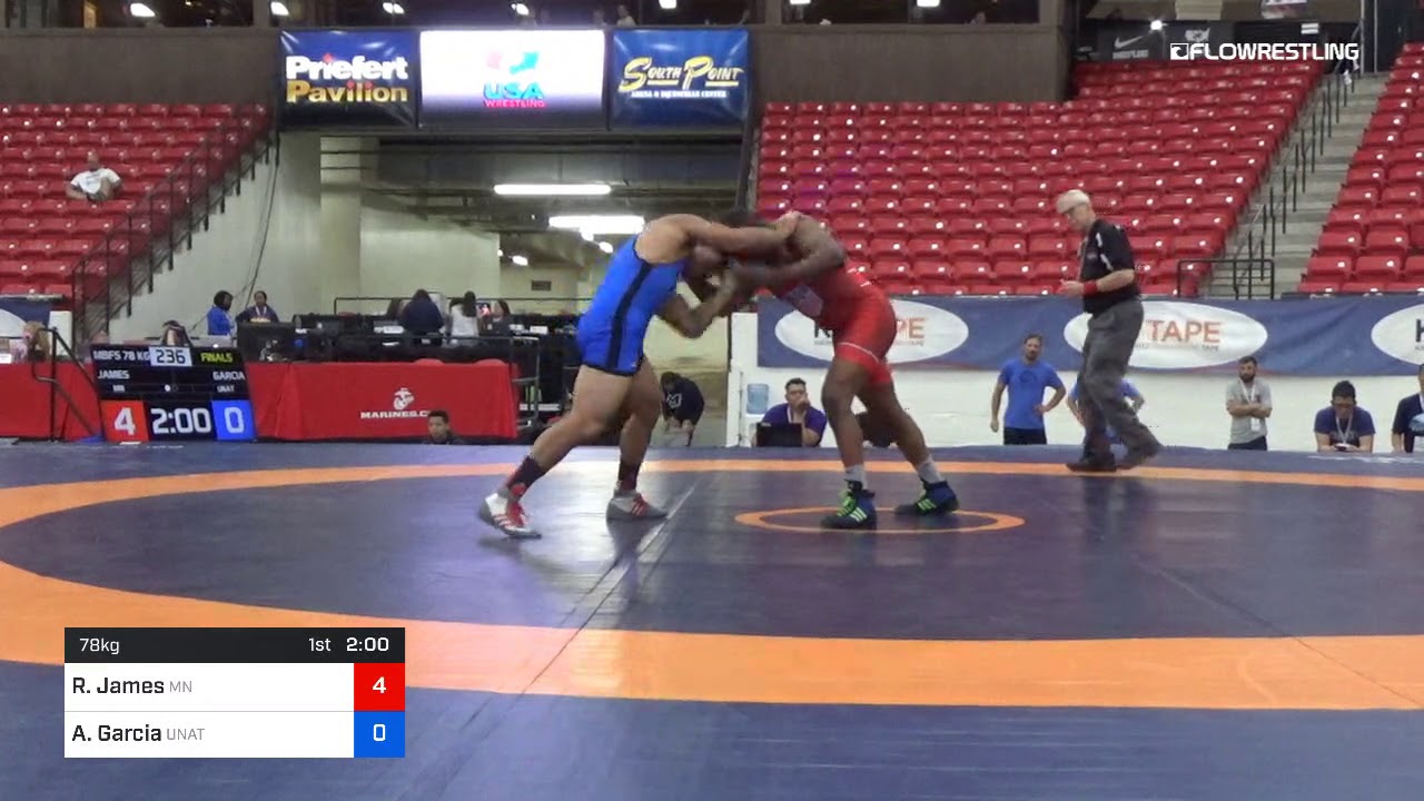 78 Kg Final Rudy James Minnesota Storm Vs Adrian Garcia Unattached ...