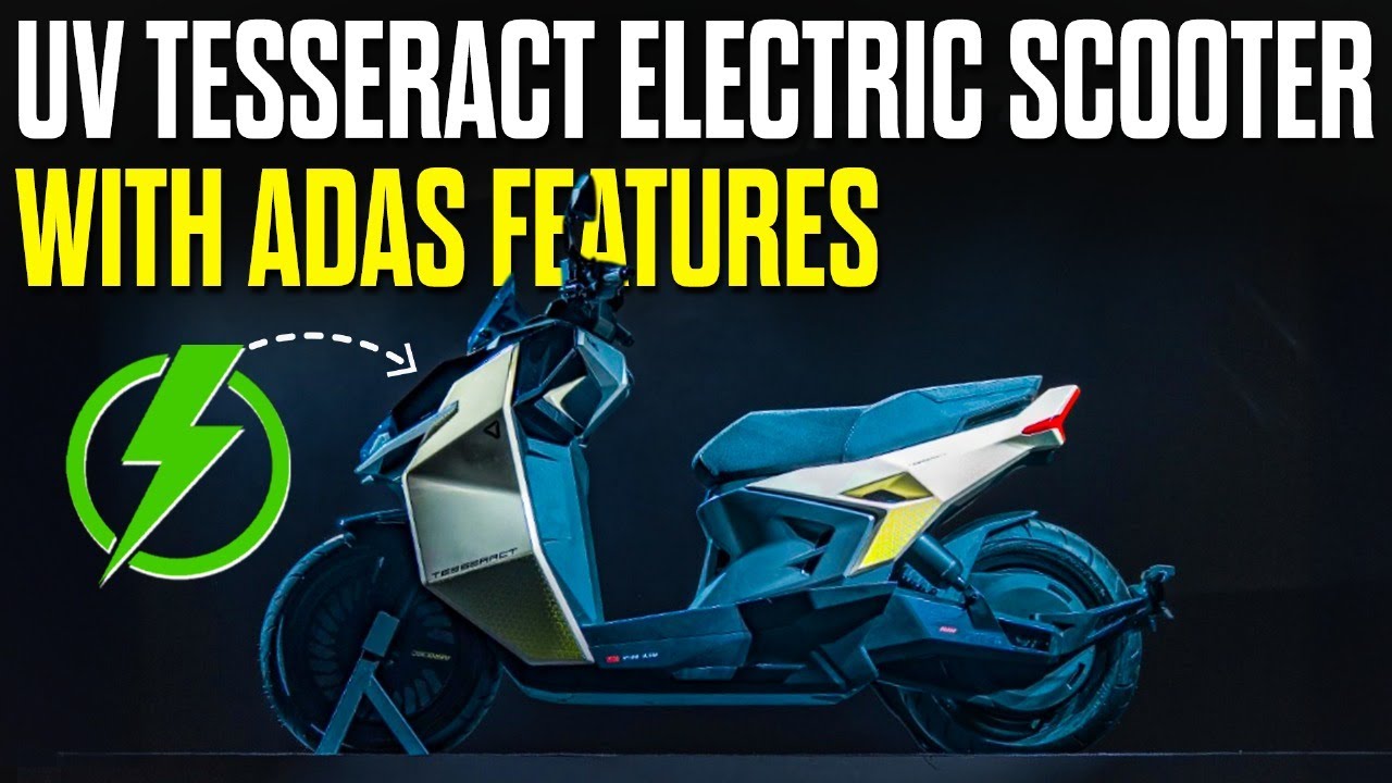 Ultraviolette Tesseract Electric Scooter With Some Cool Features | ADAS ...