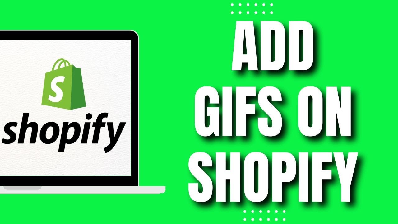 How To Add Gifs on Shopify (QUICK 2023) - YouTube