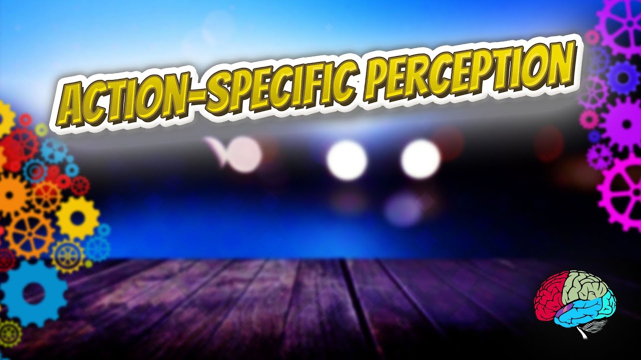 Action specific perception - Know It ALL 🔊 - YouTube