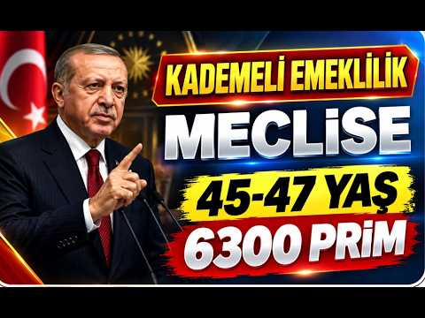 KADEMELİ EMEKLİLİK  TALİMATI -İŞTE  ÇALIŞMA TAMAMLANIYOR   PRİM VE  YAŞ BELLİ OLUYOR