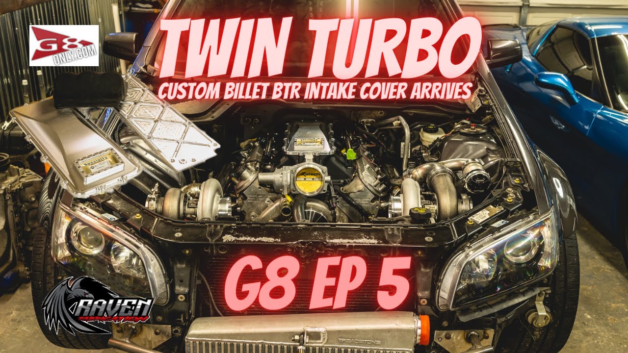 Billet Parts Twin Turbo G8 quest for more power episode 5 - YouTube