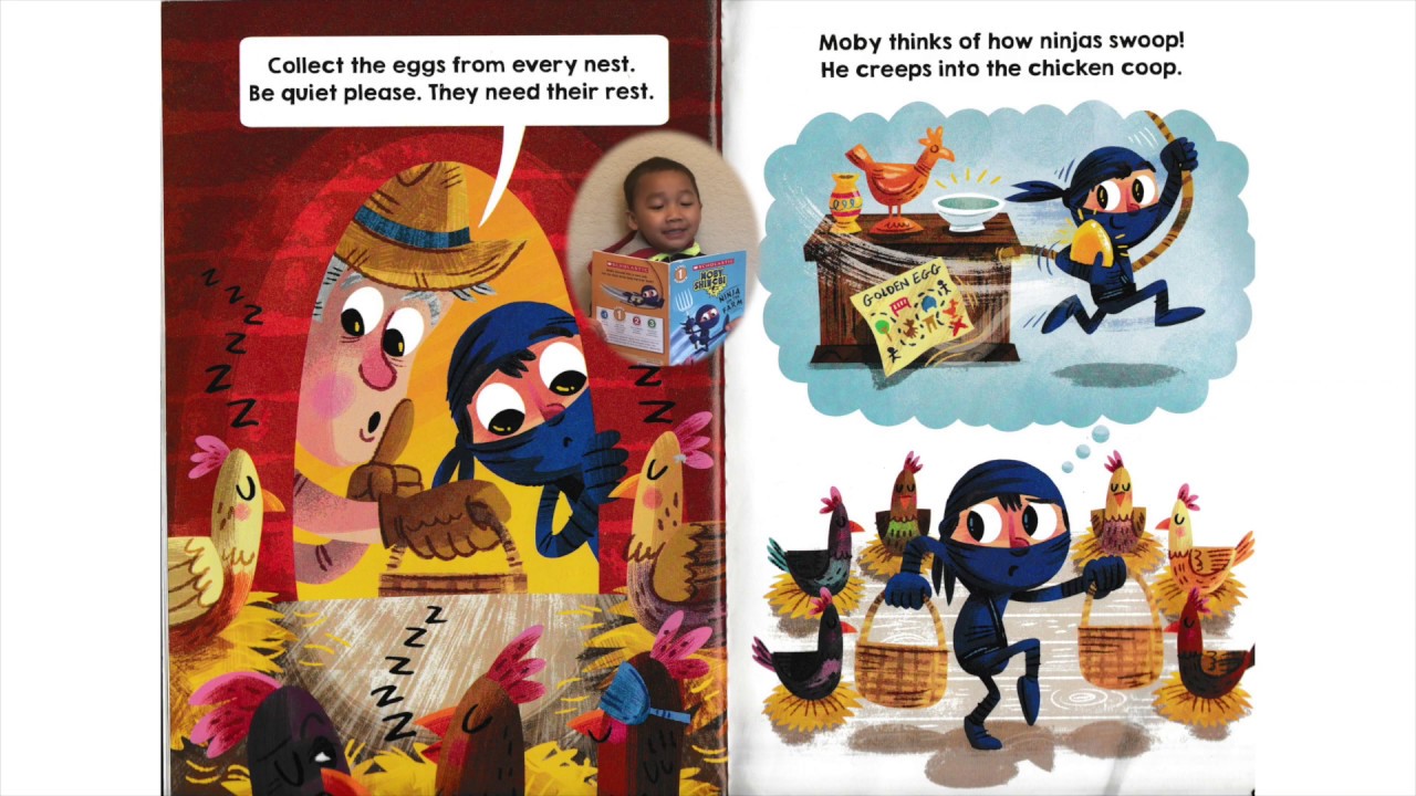 #002 |BIN & BIN | bedtime story | Moby Shinobi NinJA on The Farm ...